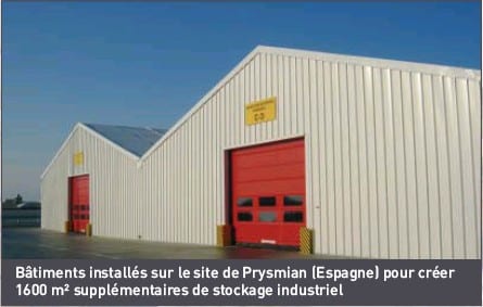 batiment demontable, batiment modulable demontable semi-permanents ou ...